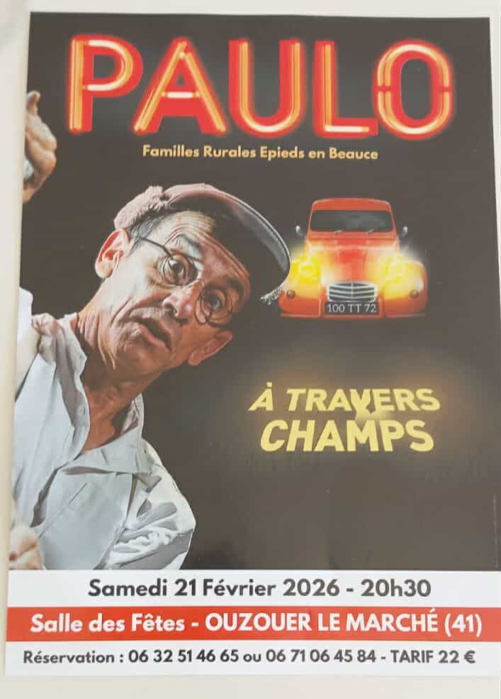 RADIO INTENSITE | OUZOUER-LE-MARCHÉ (41) - Humour : Paulo