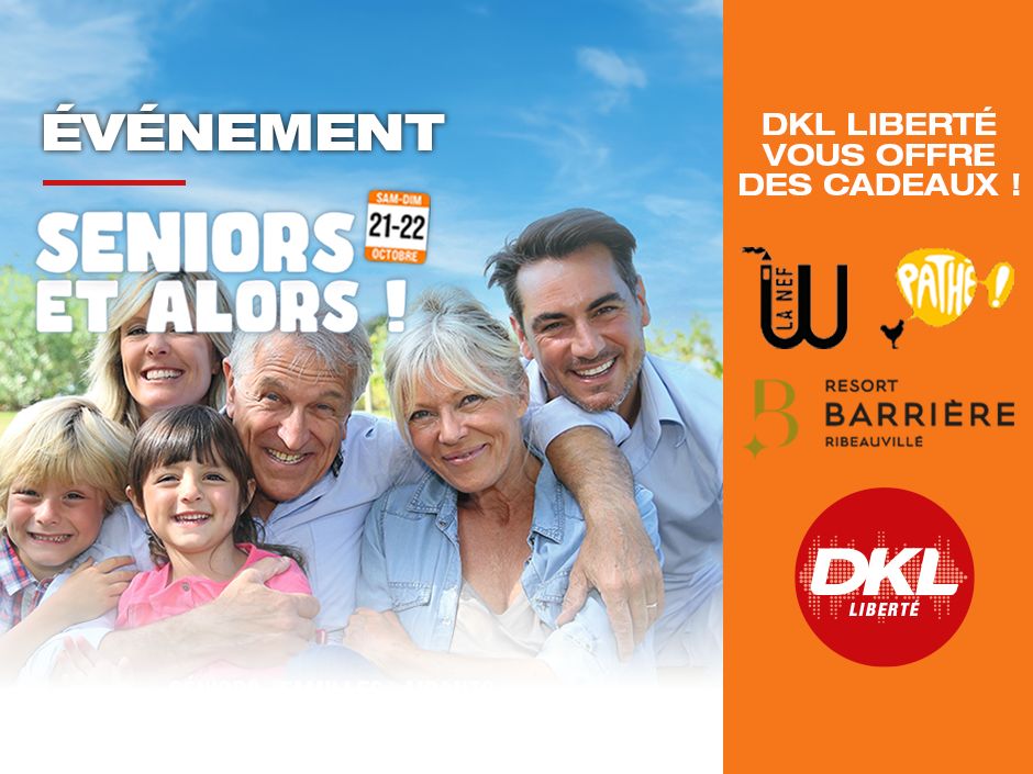 DKL - DKL Liberté au salon Sénior et alors