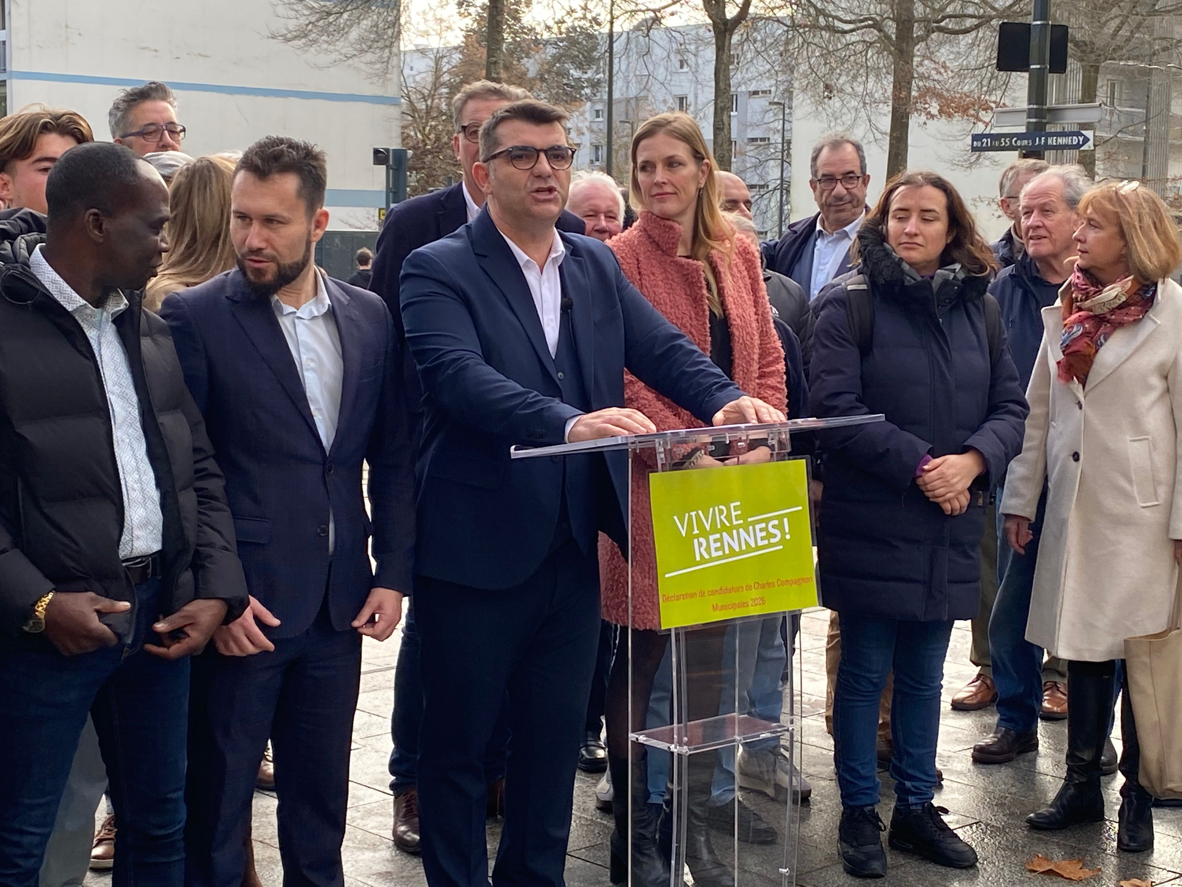 Municipales à Rennes : Charles Compagnon candidat aux côtés de Carole ...