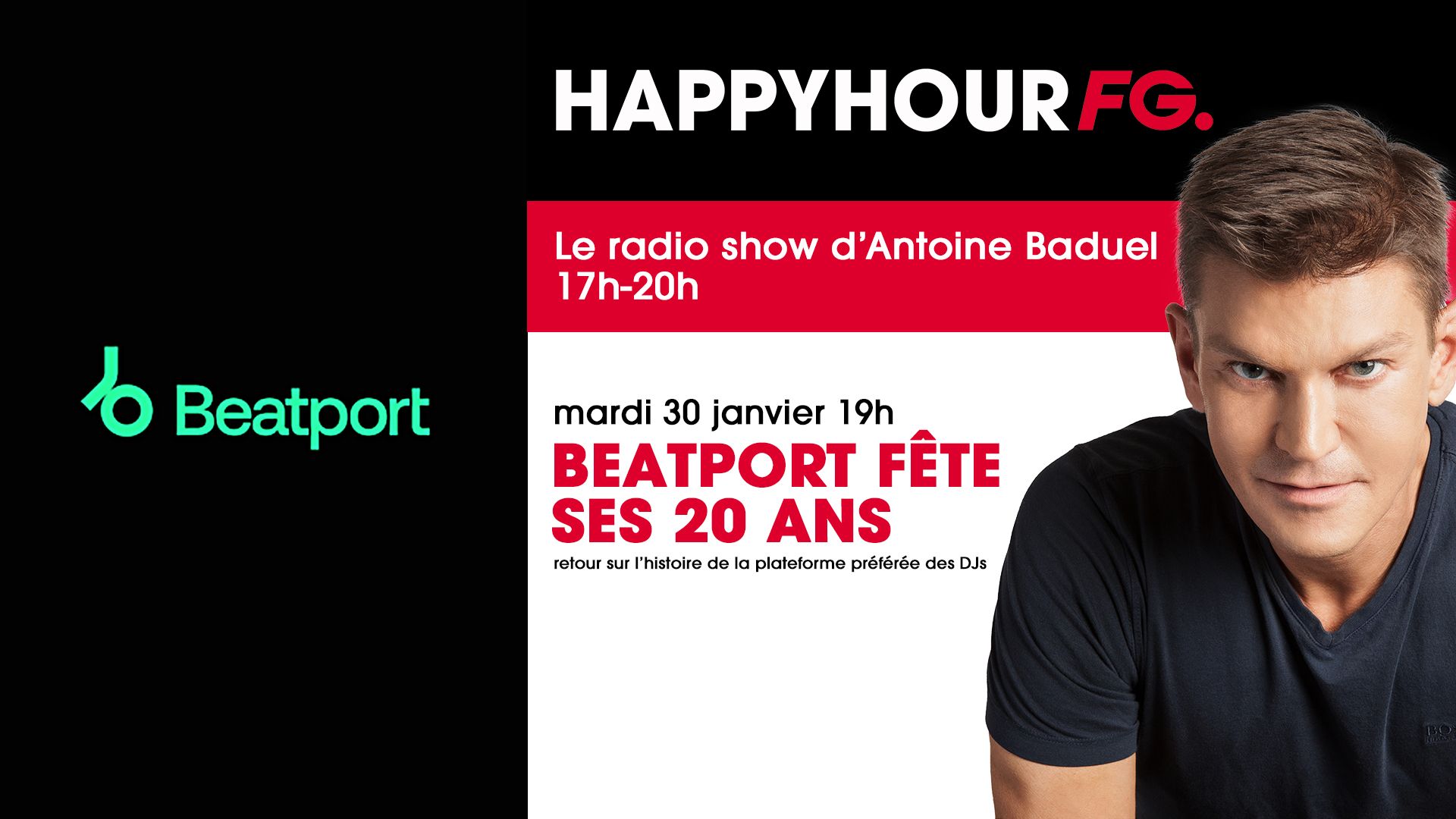 RADIO FG Happy Hour spéciale 20 ans de Beatport
