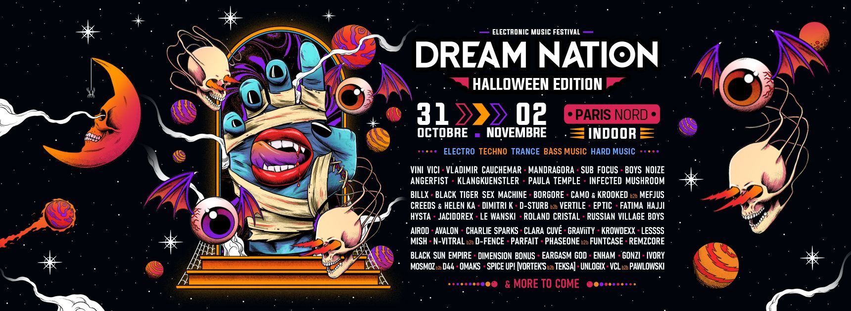RADIO FG DREAM NATION HALLOWEEN EDITION