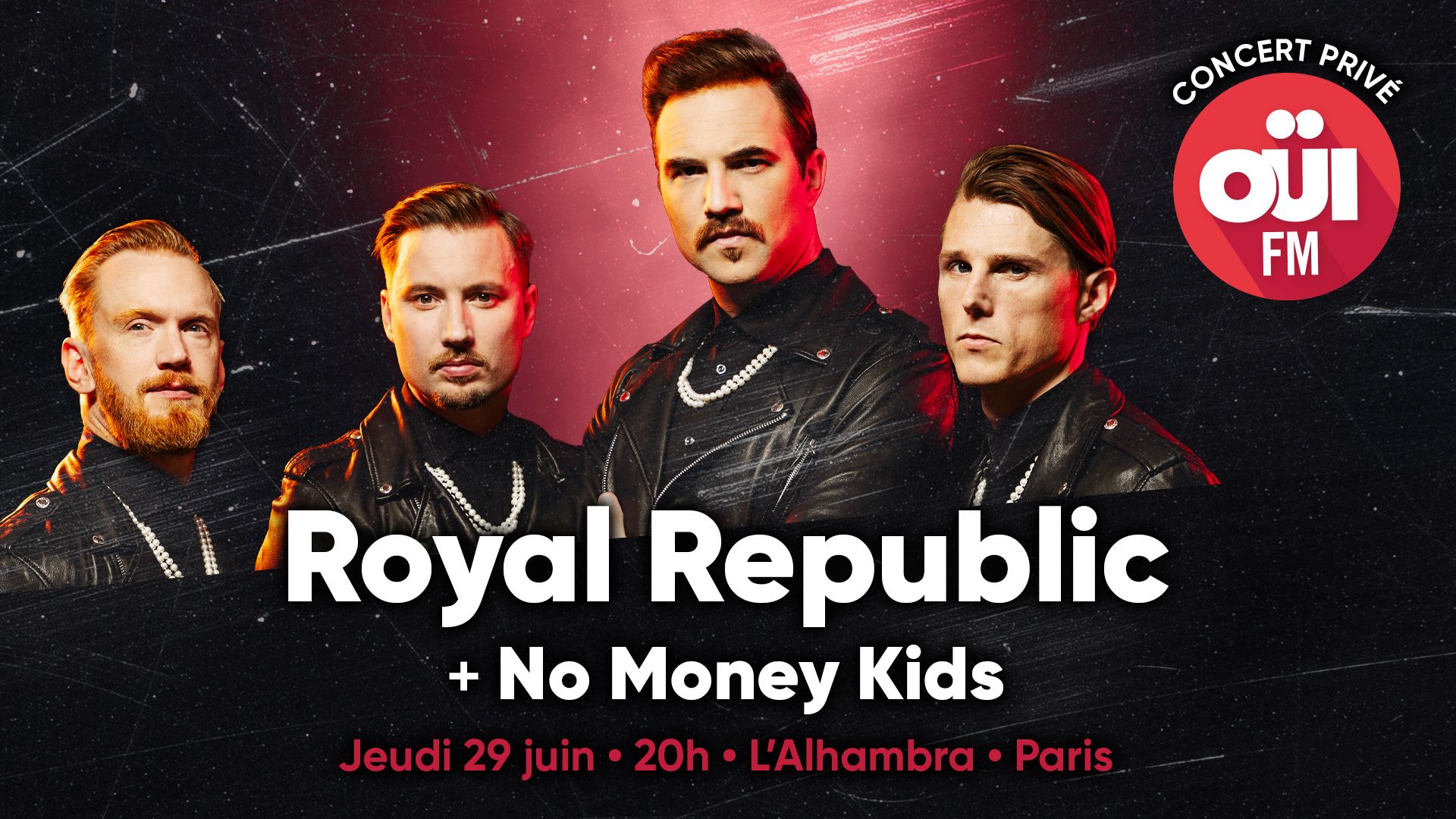 Royal Republic / No Money Kids : gagnez vos places pour leur concert ...