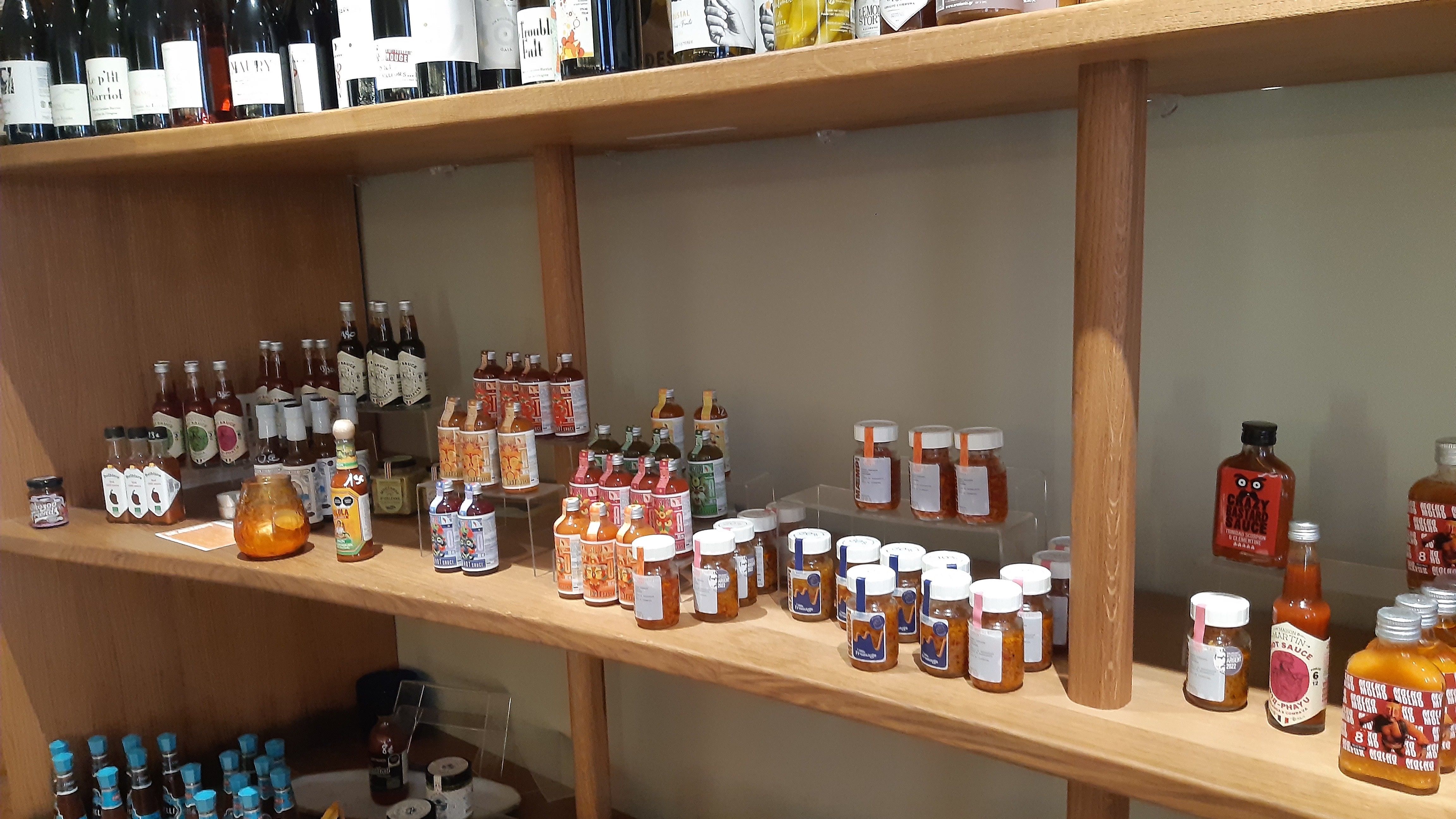 Du fromage et des sauces piquantes, il fallait oser