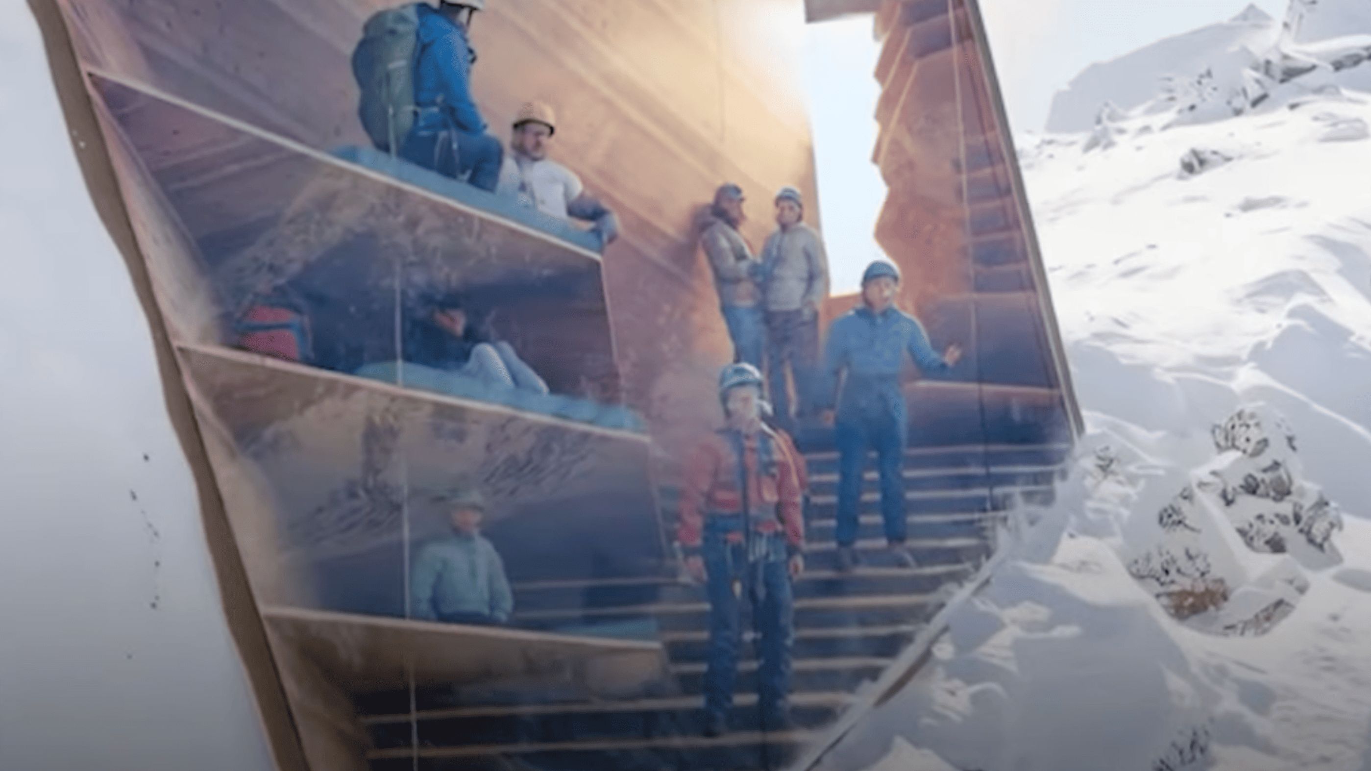 Dans les Alpes, une incroyable cabane en verre offrira un refuge ...