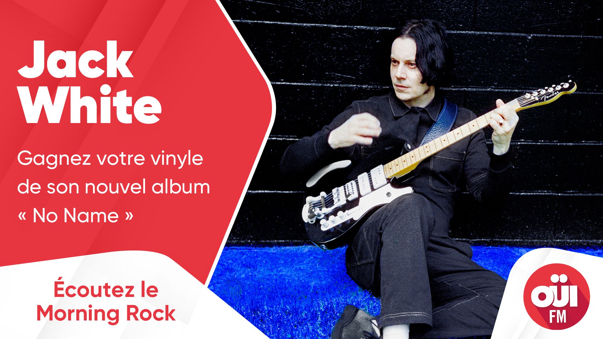 Jack White : gagnez votre vinyle de son nouvel album « No Name » - OUI FM