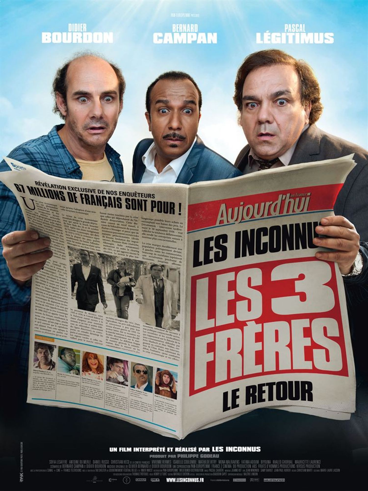 Les Inconnus : le trio bientôt de retour à la télévision avec un ...