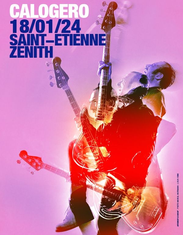 Calogero en concert à Saint-Etienne et Roanne en 2024