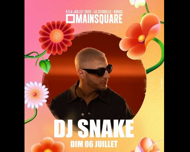 Dj Snake, premier artiste sur la scène du Main Square 2025