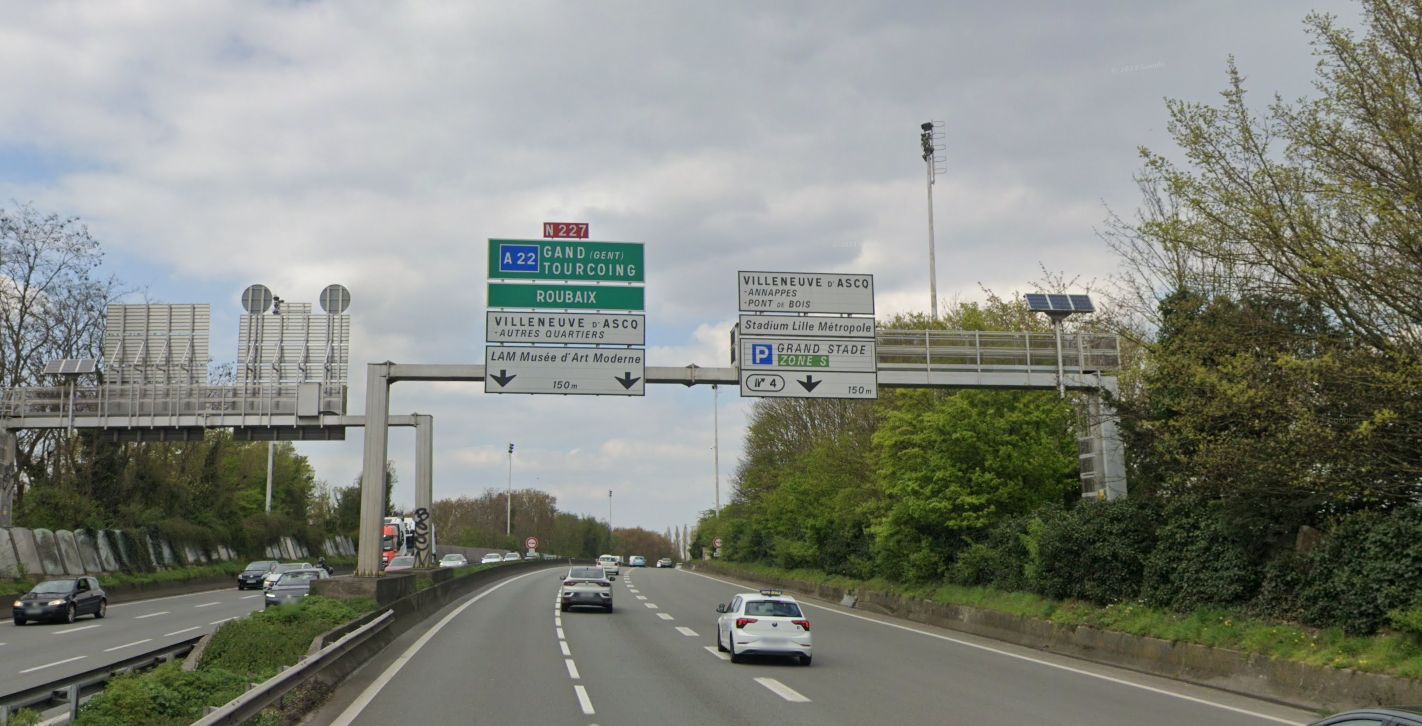 Métropole lilloise : une nouvelle portion de la voie rapide passe à 70 km/h