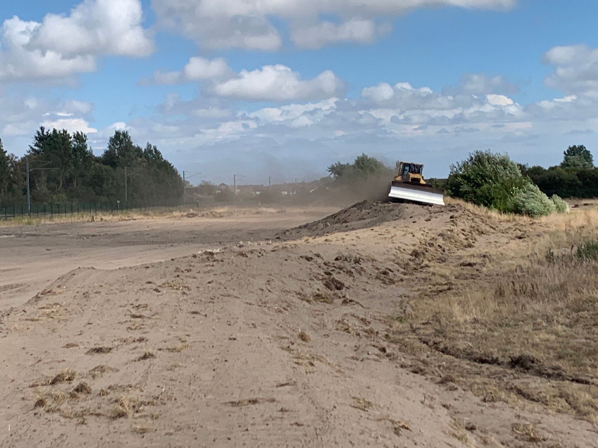Marck : début des travaux du futur Carrefour Market