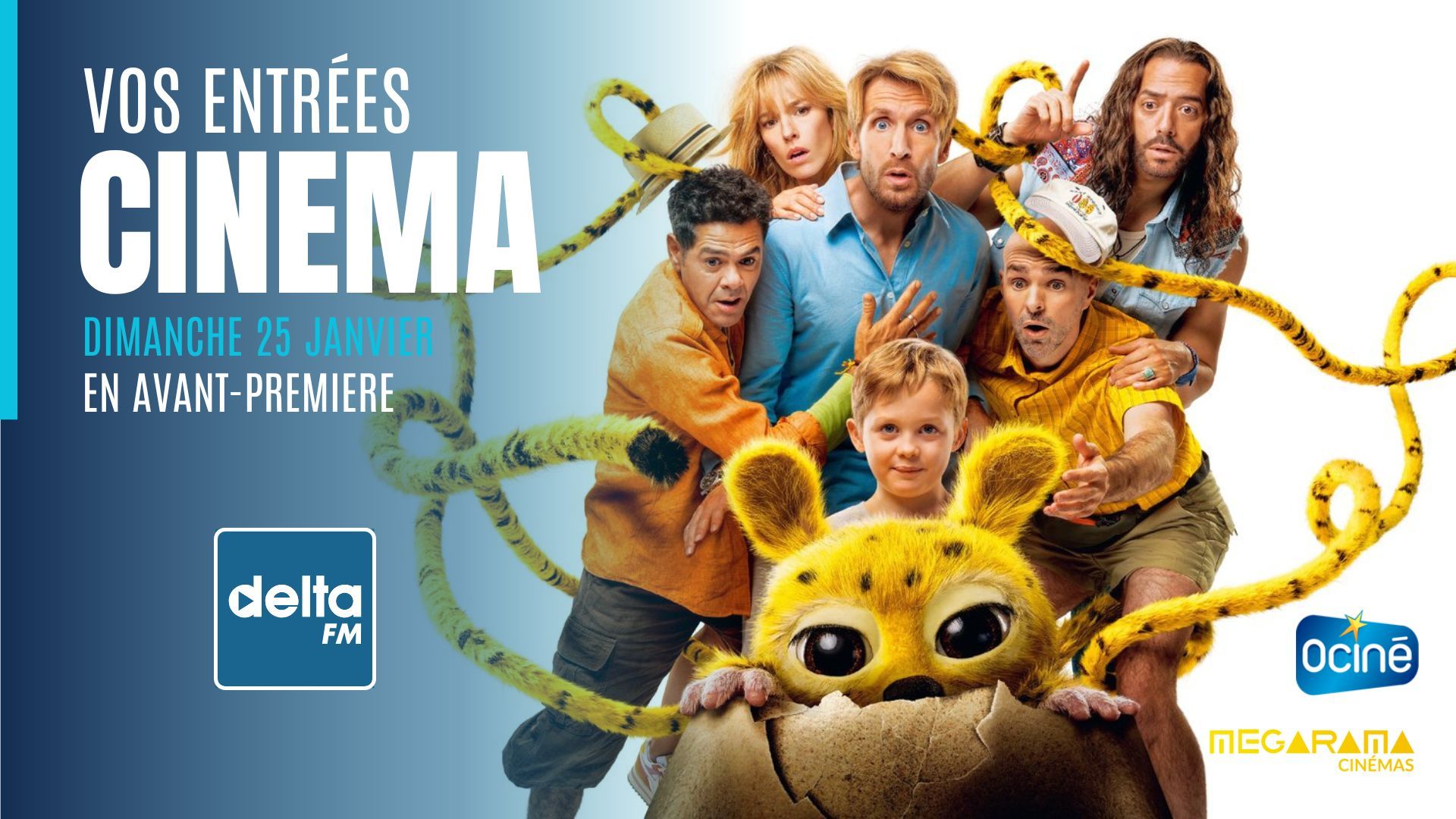 Gagnez vos entrées pour l'avant-première : "Le Marsupilami"