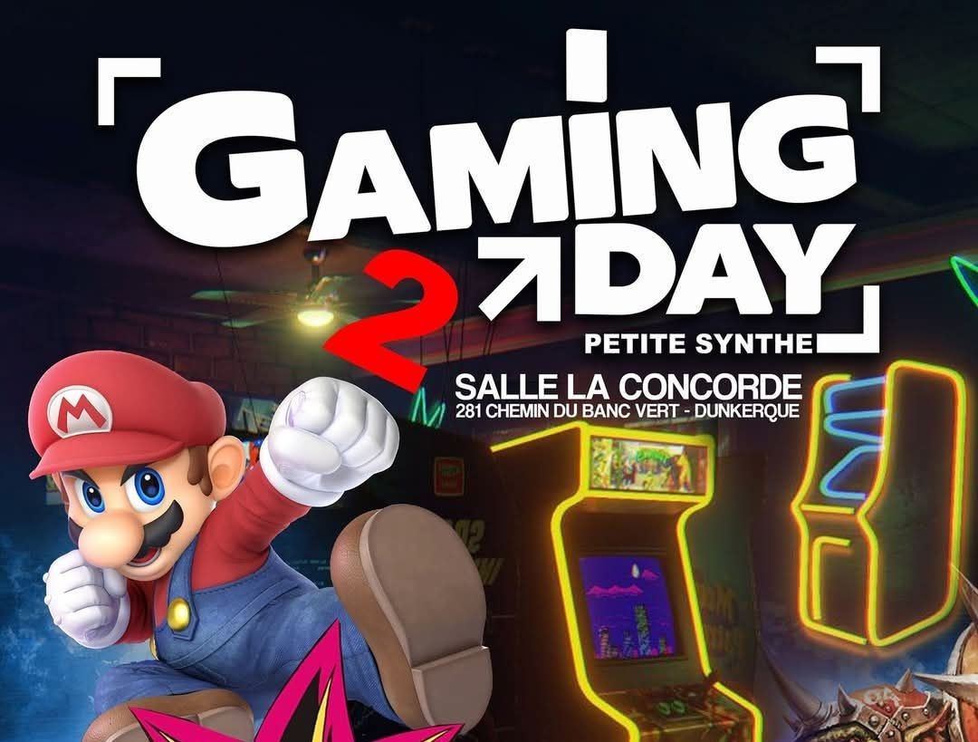 Le Gaming Day est de retour salle de la Concorde à Petite-Synthe