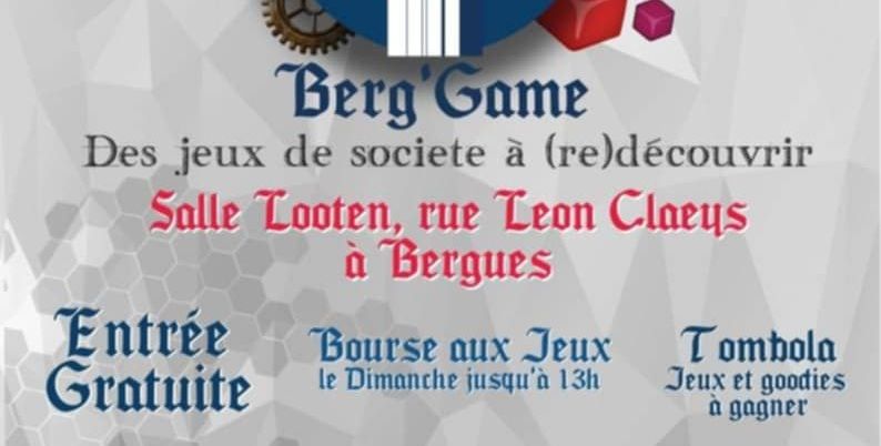 4èmes Portes Ouvertes avec Berg'Game ce week-end