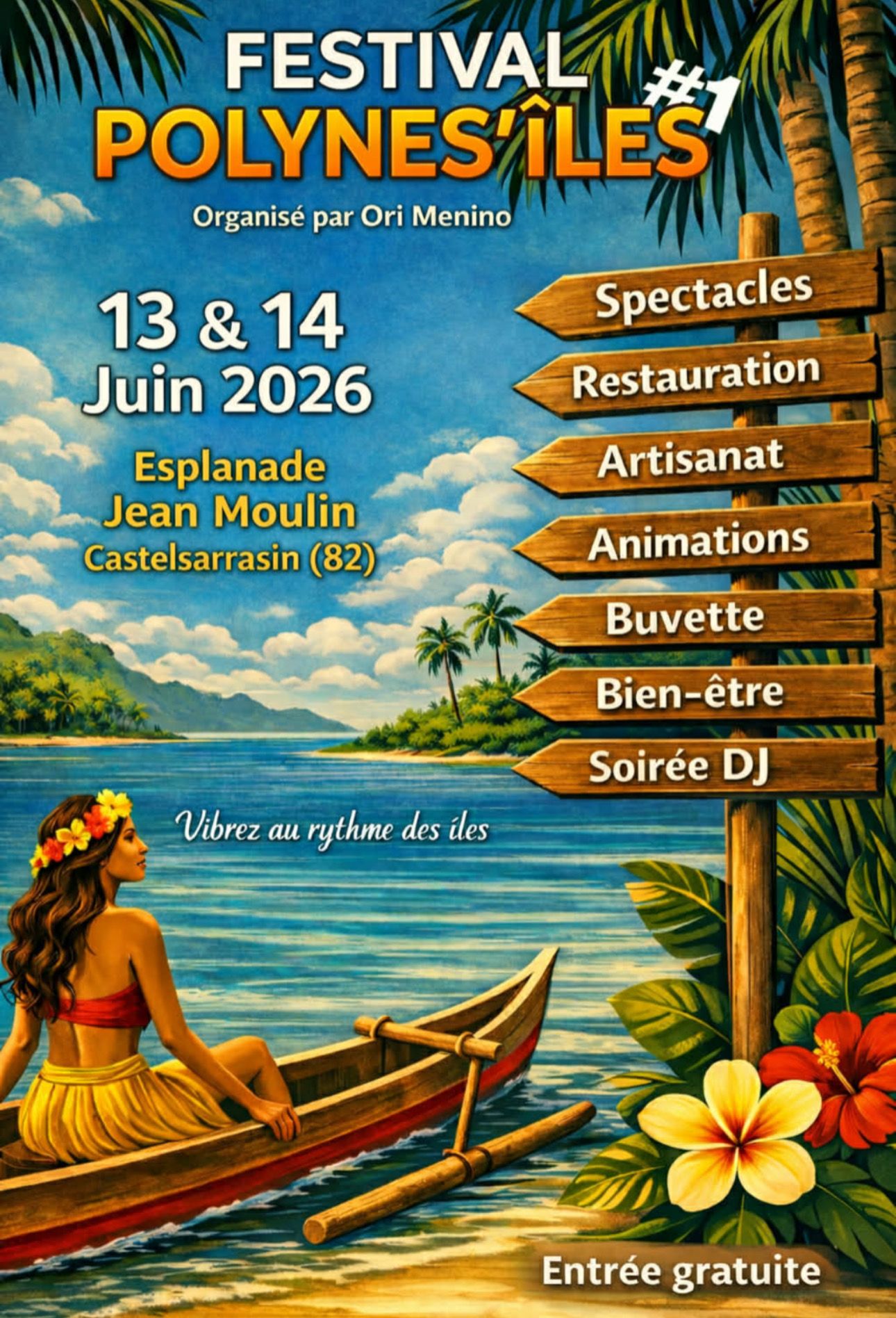 1ère édition Festival Polyné'îles