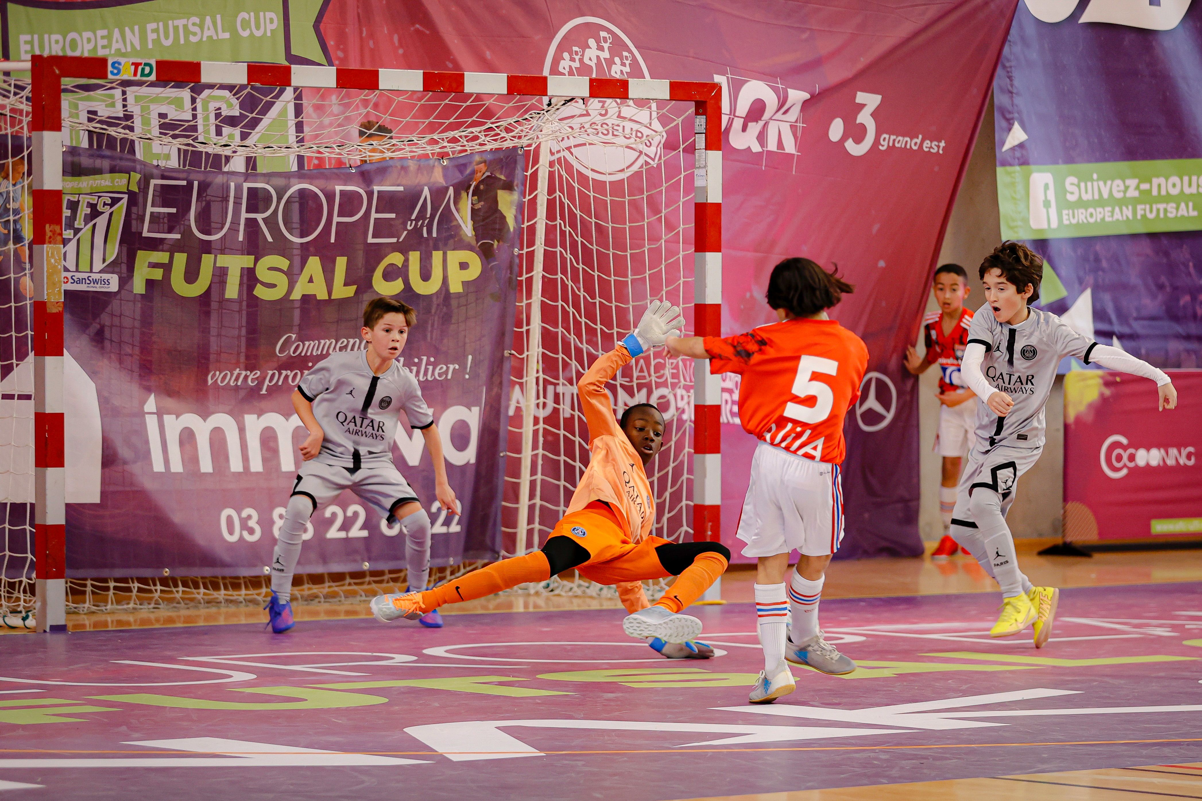Organisation au millimètre pour l'European Futsal Cup