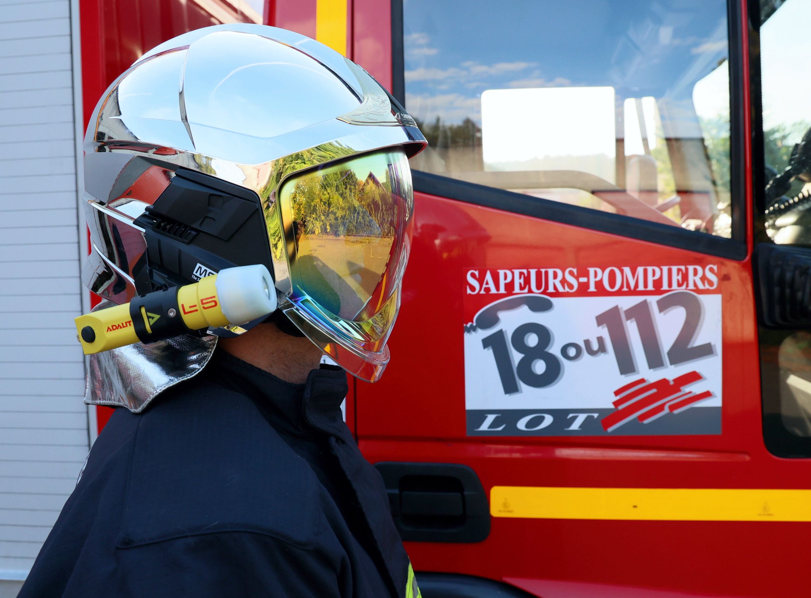TOTEM - Incendie au centre-ville de Cahors : 2 pompiers touchés