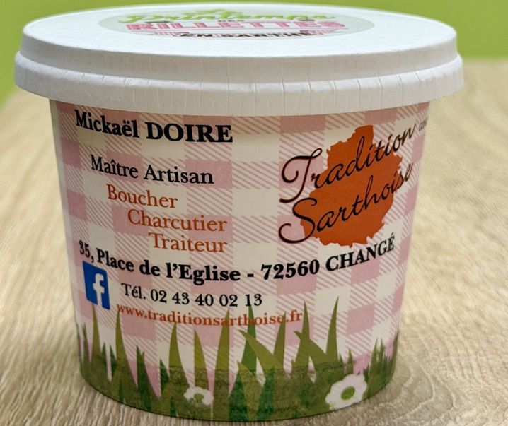 Il lance le tout premier pot de rillettes... en carton