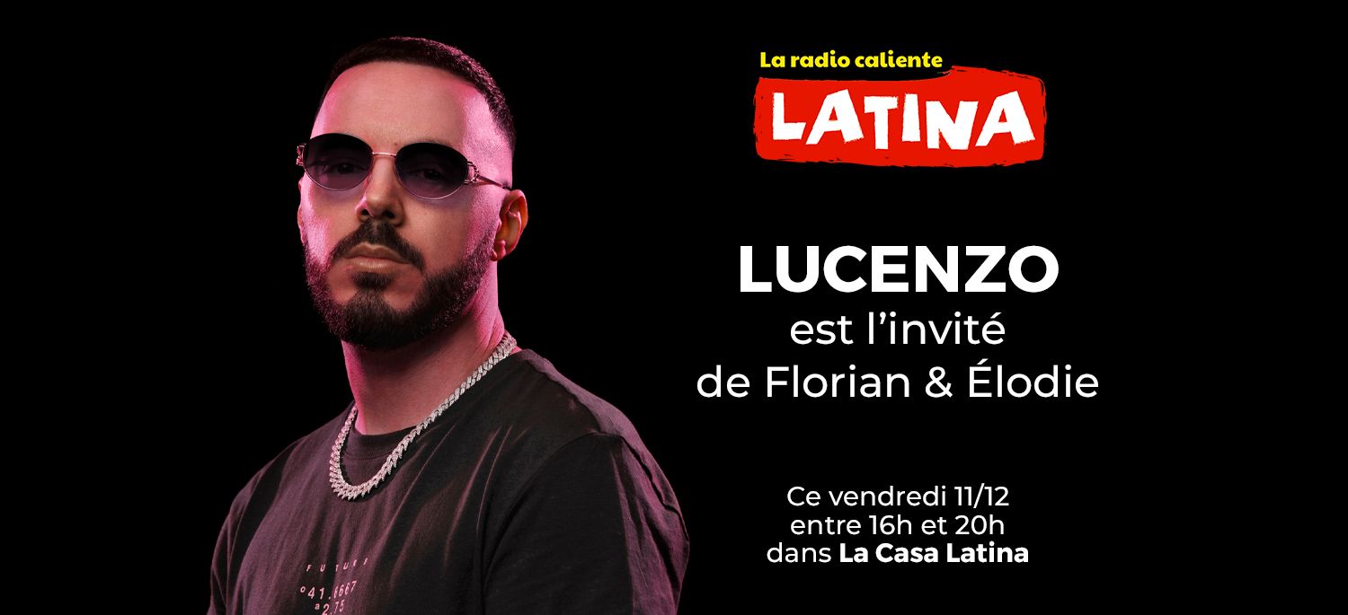 Lucenzo dévoile son nouveau single "Bailamos" ce vendredi sur Latina ...
