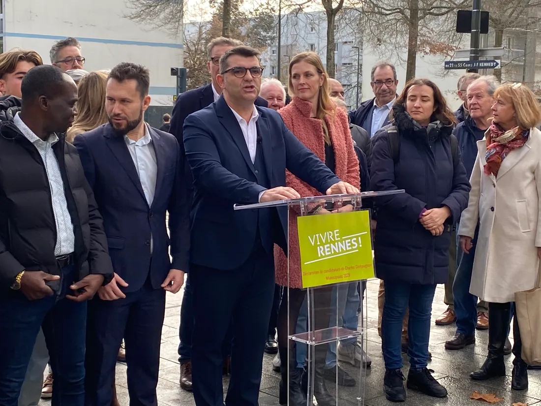 Municipales à Rennes : Charles Compagnon candidat - HIT WEST