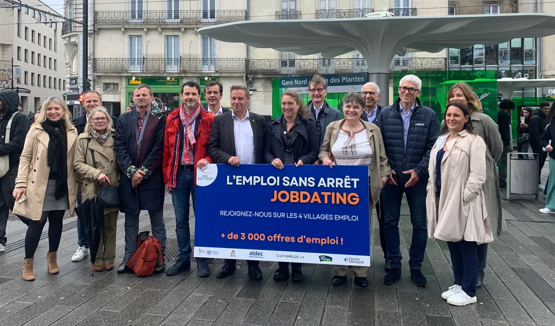 "L'emploi sans arrêt" : un recrutement original à Nantes