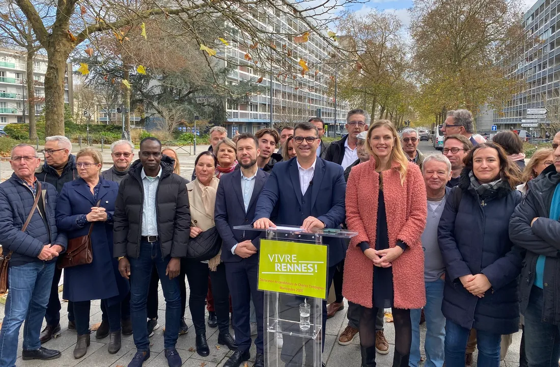 Municipales à Rennes : Charles Compagnon candidat aux côtés de Carole ...