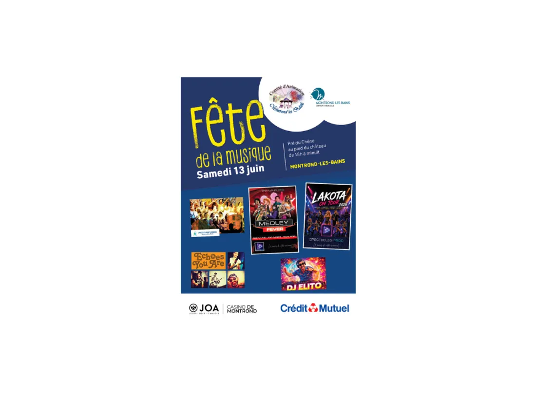Fête de la musique à Montrond-les-Bains I ACTIV AGENDA