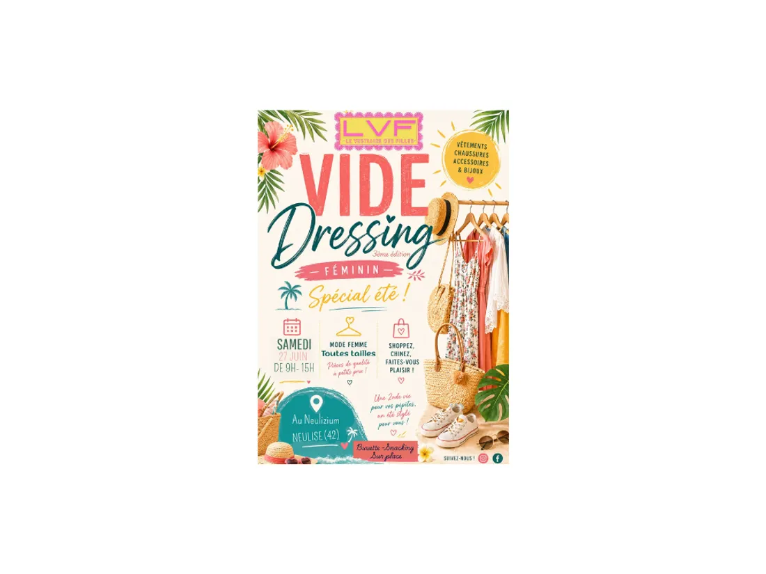 3ème édition du Vide dressing féminin à Neulise I ACTIV AGENDA