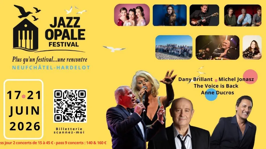 Neufchâtel-Hardelot : 4ème Jazz Opale Festival du 17 au 21 juin