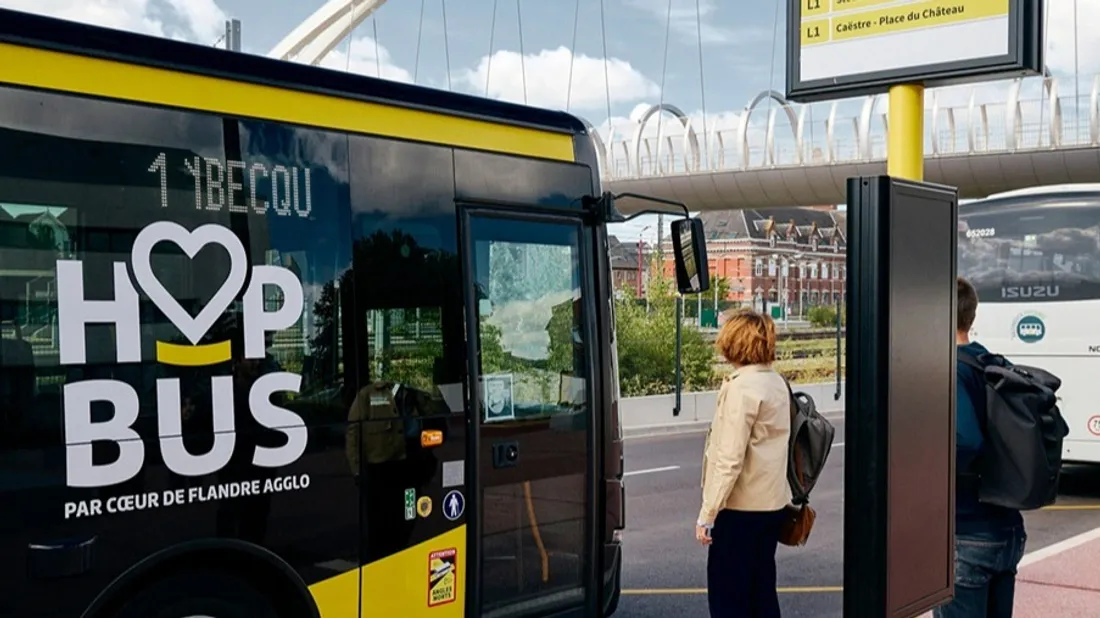 Déjà un très bon bilan pour le réseau de bus de Flandre Intérieure Hop Bus