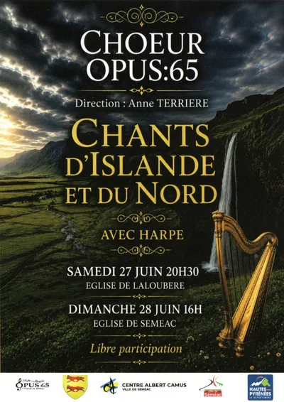 CONCERT DE CHANTS POLYPHONIQUES D'ISLANDE ET DU NORD
