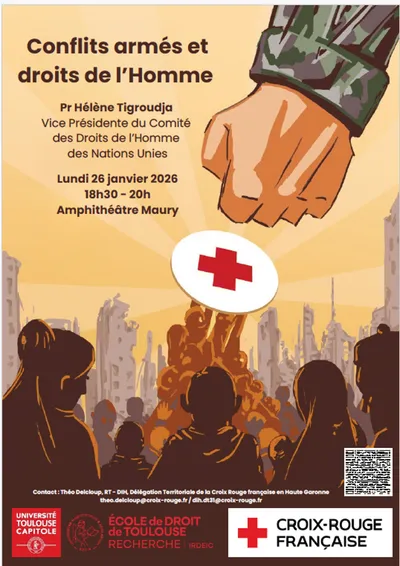 Toulouse : Conférence sur le Droit International Humanitaire (DIH)