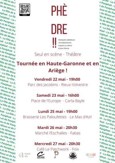Le Mas d'Azil : Phèdre!!