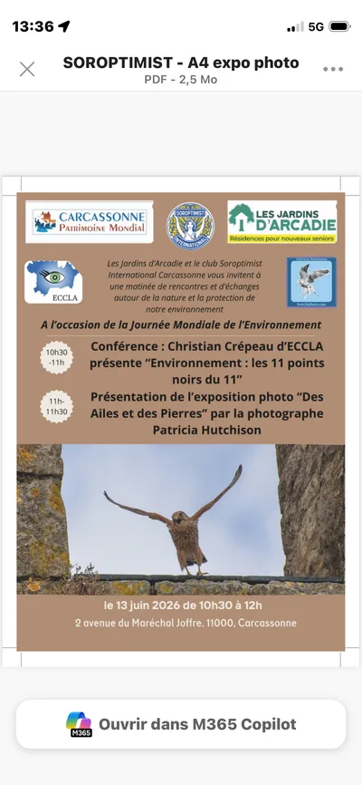 Carcassonne : Manifestation sur l’environnement