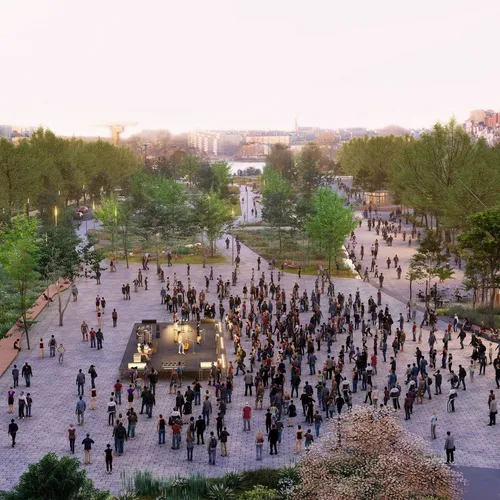 A Nantes, cette place emblématique va se transformer en un parc ...